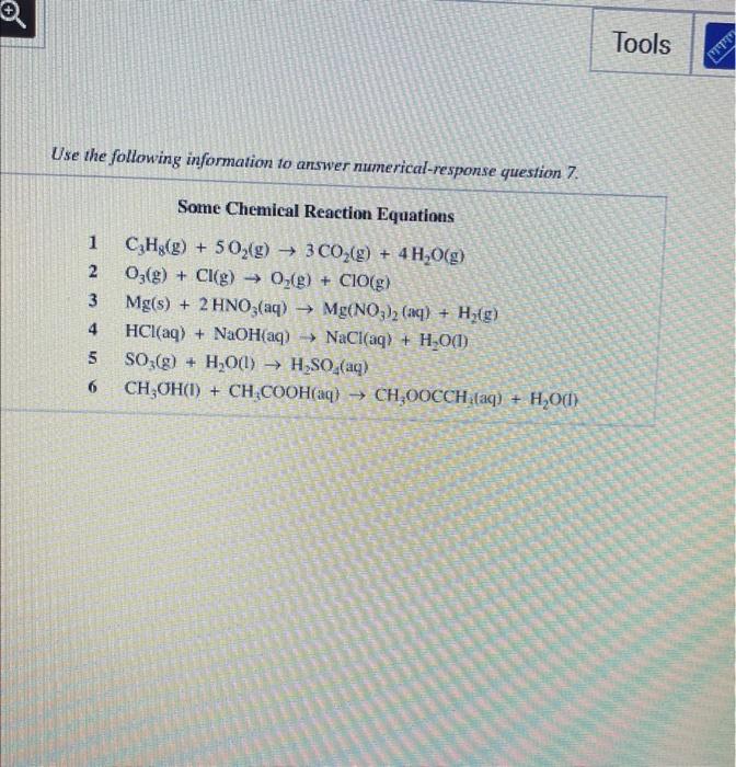 Solved Use the following information to answer | Chegg.com