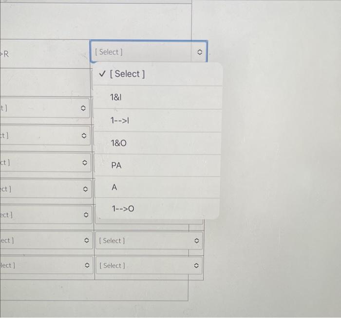 Solved Fill in the Box- Pleae Use given choices for last row | Chegg.com