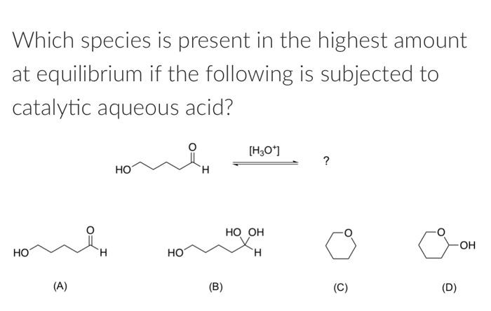Solved Which species is present in the highest amount at | Chegg.com