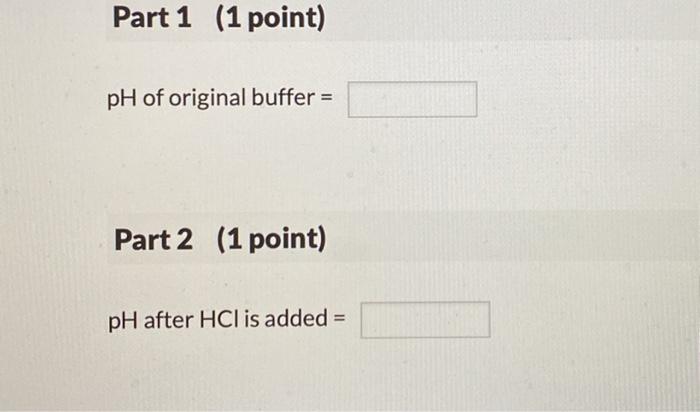 Solved Calculate the pH of 1.00L of a buffer that contains | Chegg.com