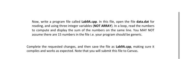 Solved CSCE 1030 Lab 9 General Guidelines: (for ALL of your | Chegg.com