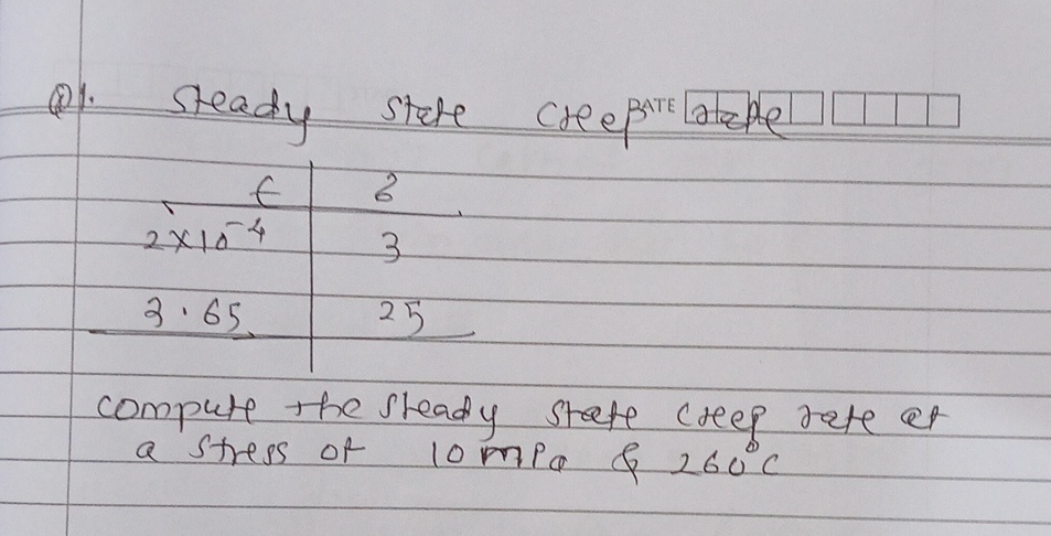 Solved Q1. ﻿Steady state | Chegg.com