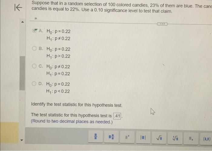 Solved Suppose that in a random selection of 100 colored | Chegg.com