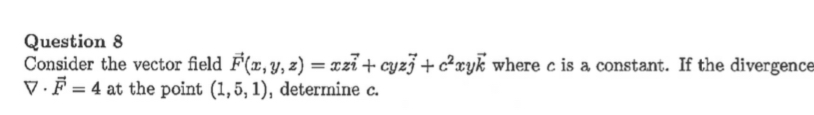 Solved Consider the vector field | Chegg.com