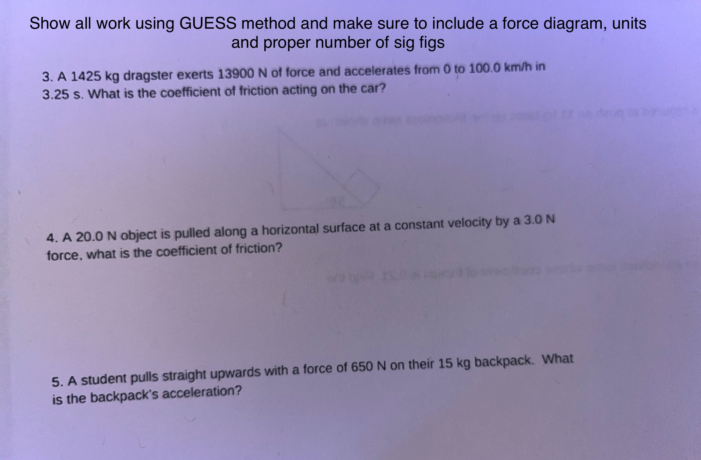 Solved Show all work using GUESS method and make sure to | Chegg.com
