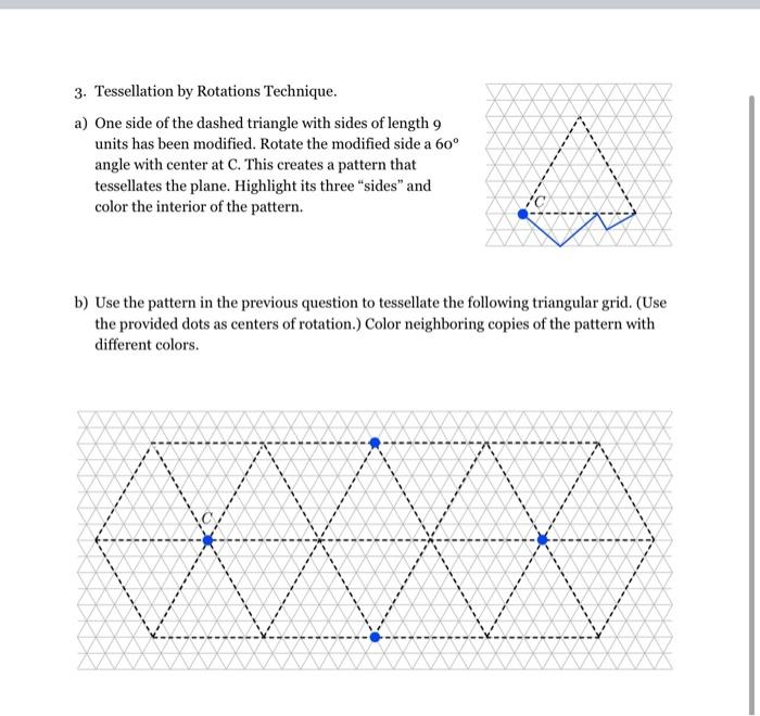 Solved a) One side of the dashed triangle with sides of | Chegg.com