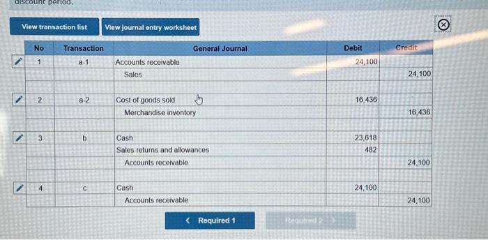 Solved Exercise 4-9 (Algo) Recording sales, purchases, and | Chegg.com