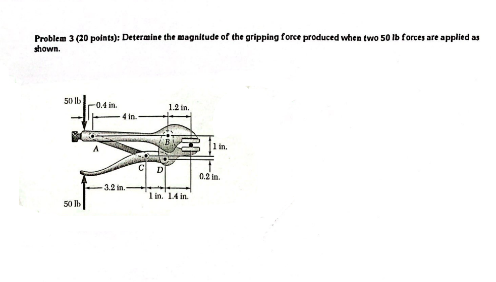 Solved Problem 3 (20 ﻿points): Determine the magnitude of | Chegg.com