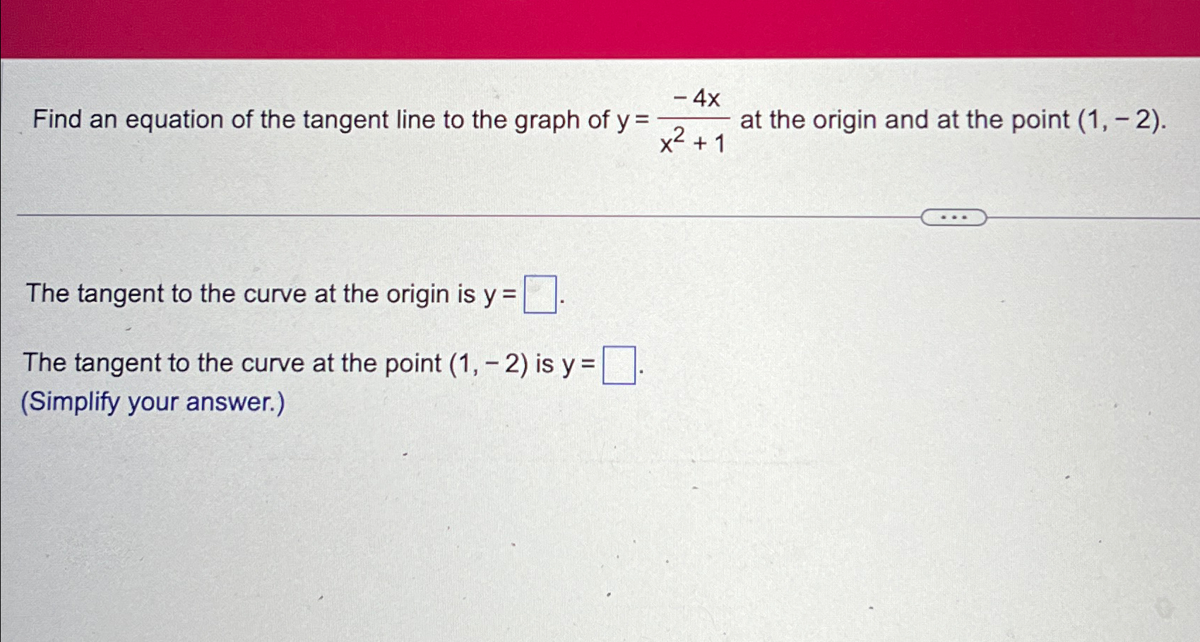 Solved Find an equation of the tangent line to the graph of | Chegg.com