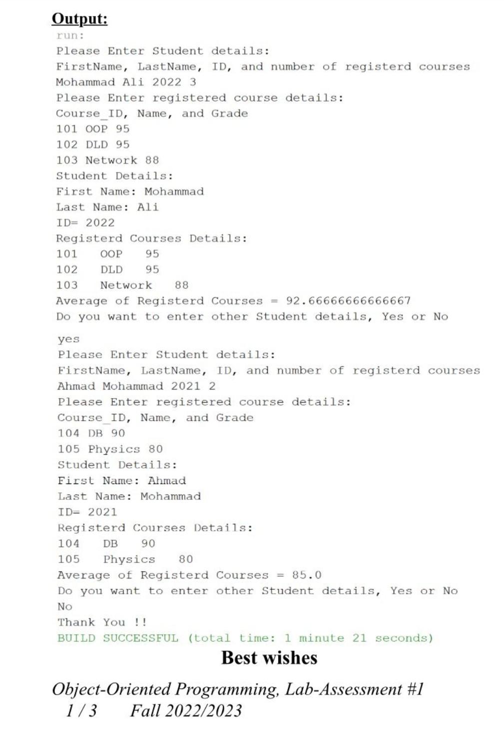 Solved Instructions: 1. Read these instructions and the | Chegg.com