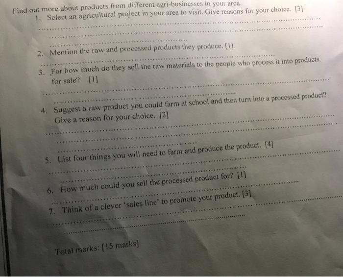 Solved Find out more about products from different | Chegg.com