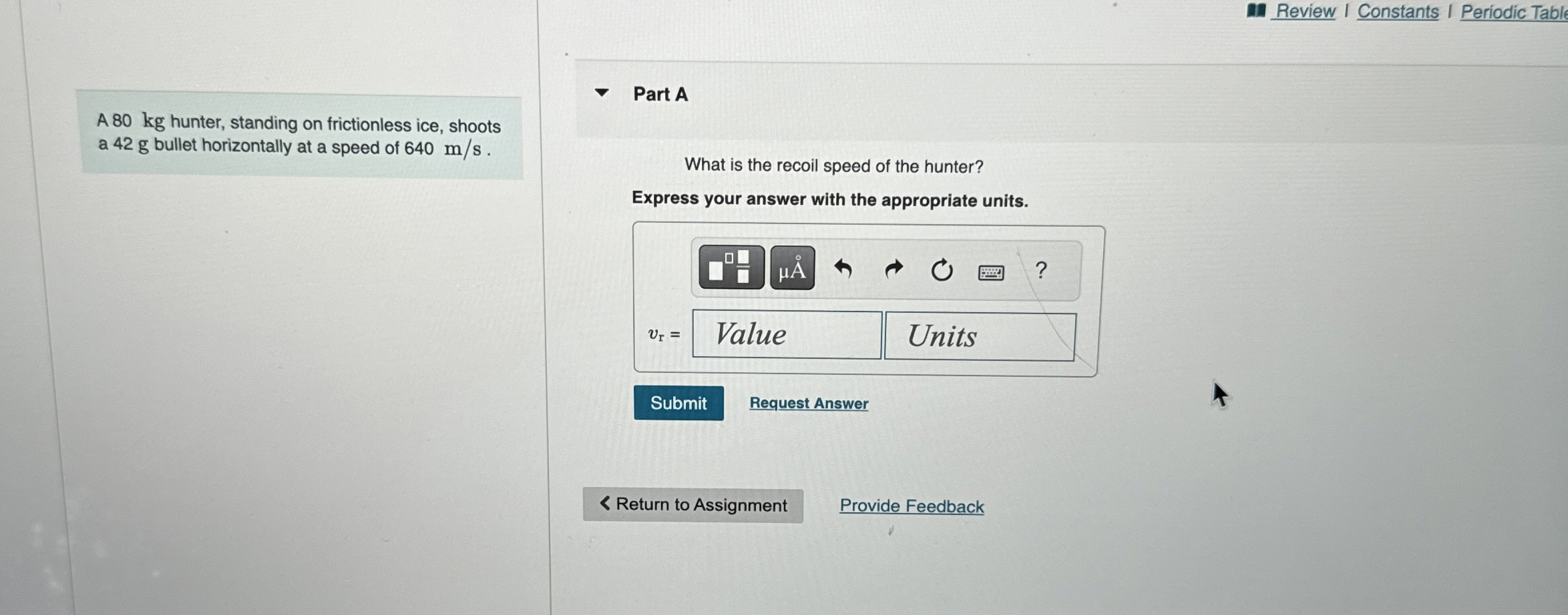 Solved A 80 ﻿kg hunter, standing on frictionless ice, shoots | Chegg.com
