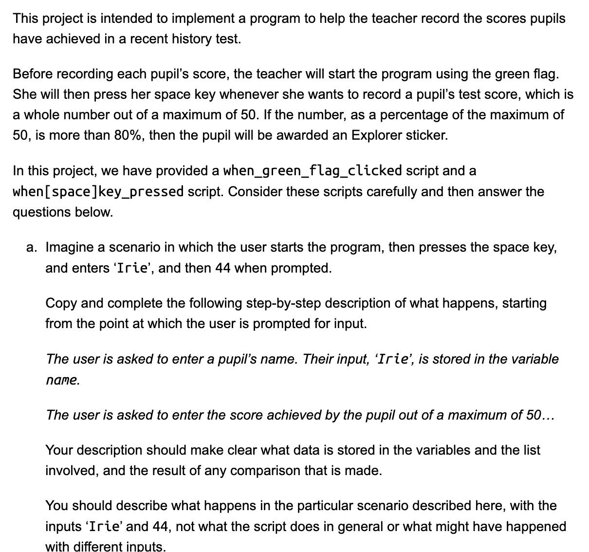 Solved This project is intended to implement a program to | Chegg.com