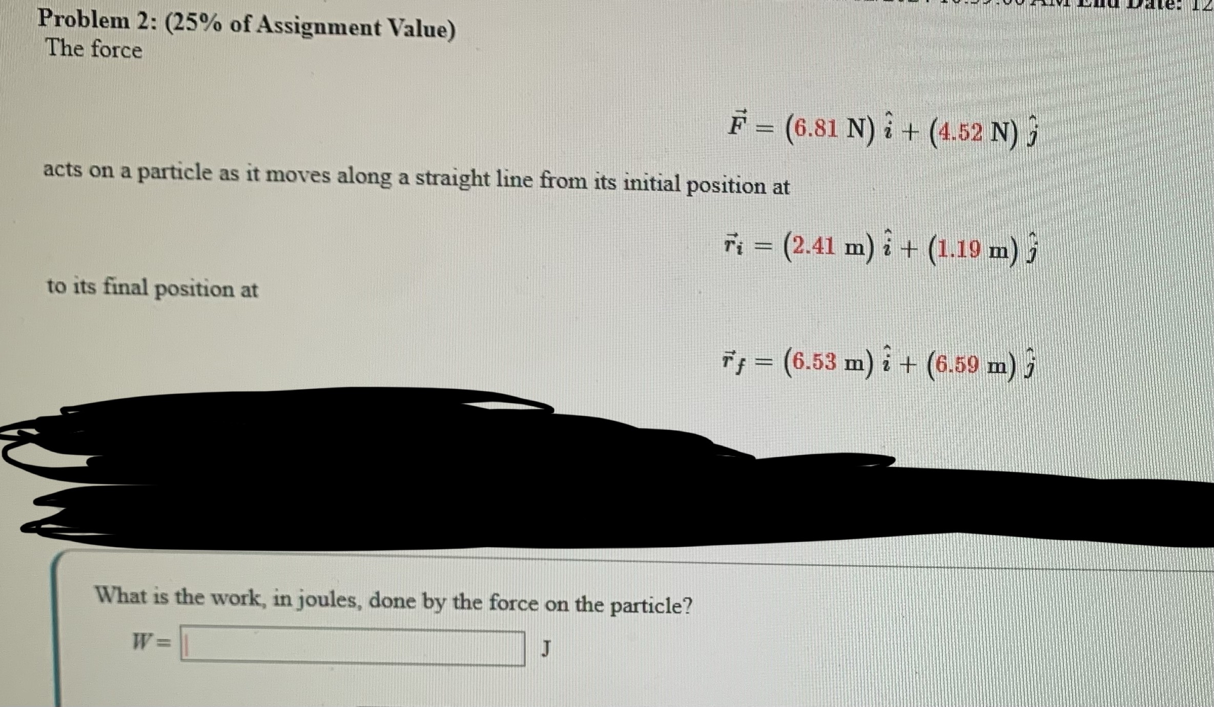 Solved Problem 2: (25% ﻿of Assignment Value)The | Chegg.com