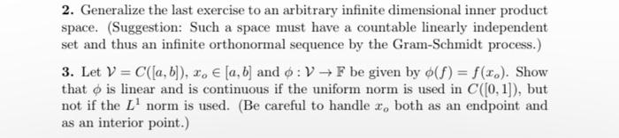 Solved 2. Generalize the last exercise to an arbitrary | Chegg.com