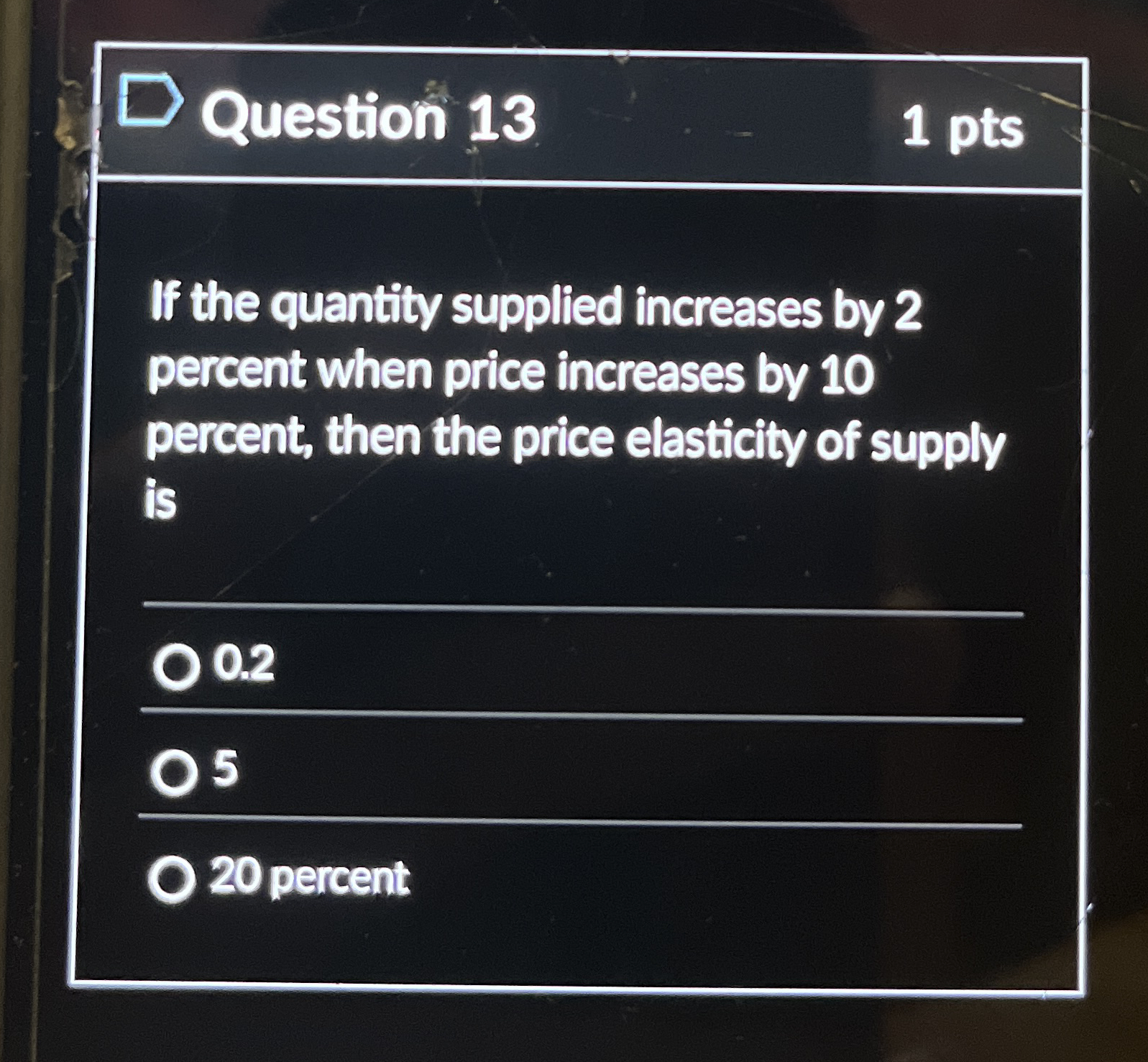 Solved Question 131 ﻿ptsIf the quantity supplied increases | Chegg.com
