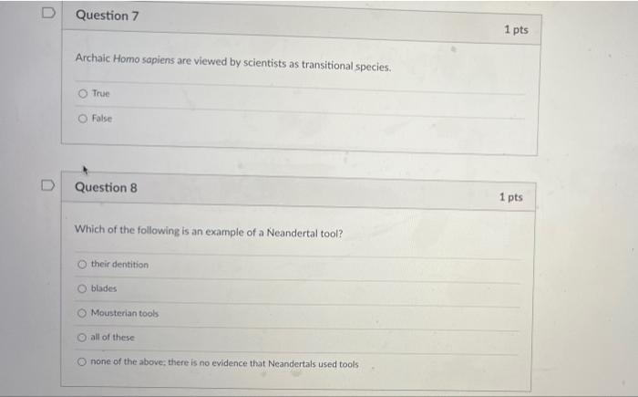 Solved Question 5 1 pts Which of the following about | Chegg.com