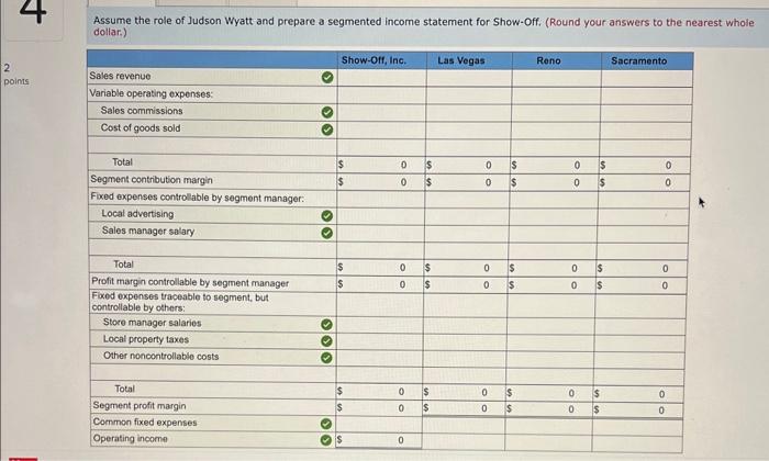 Solved Show-Oft, Inc., sells merchandise through three | Chegg.com