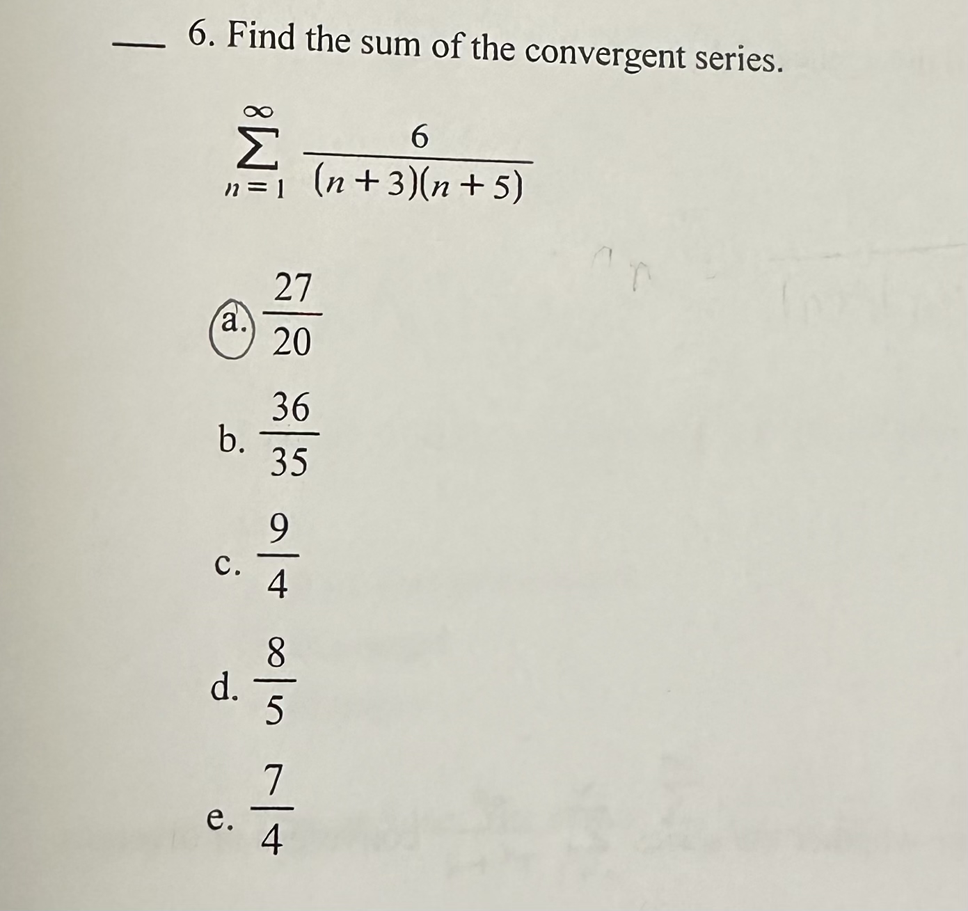 Solved Find the sum of the convergent | Chegg.com