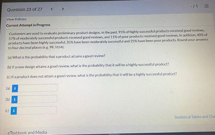 Solved Question 17 of 27 - / 1 View Policies Current Attempt | Chegg.com