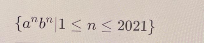 Solved {a”6n|1 | Chegg.com