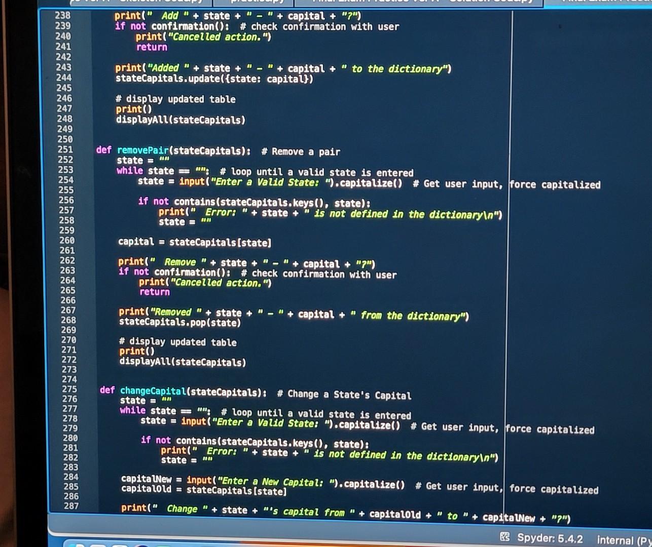How can I pickle this code | Chegg.com