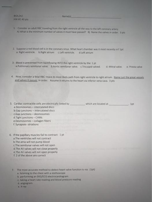 Solved BIOL242 HW 82 40 pts Nameless 1. Consider an adult | Chegg.com Solved BIOL242 HW 82 40 pts Nameless 1. Consider an adult | Chegg.com