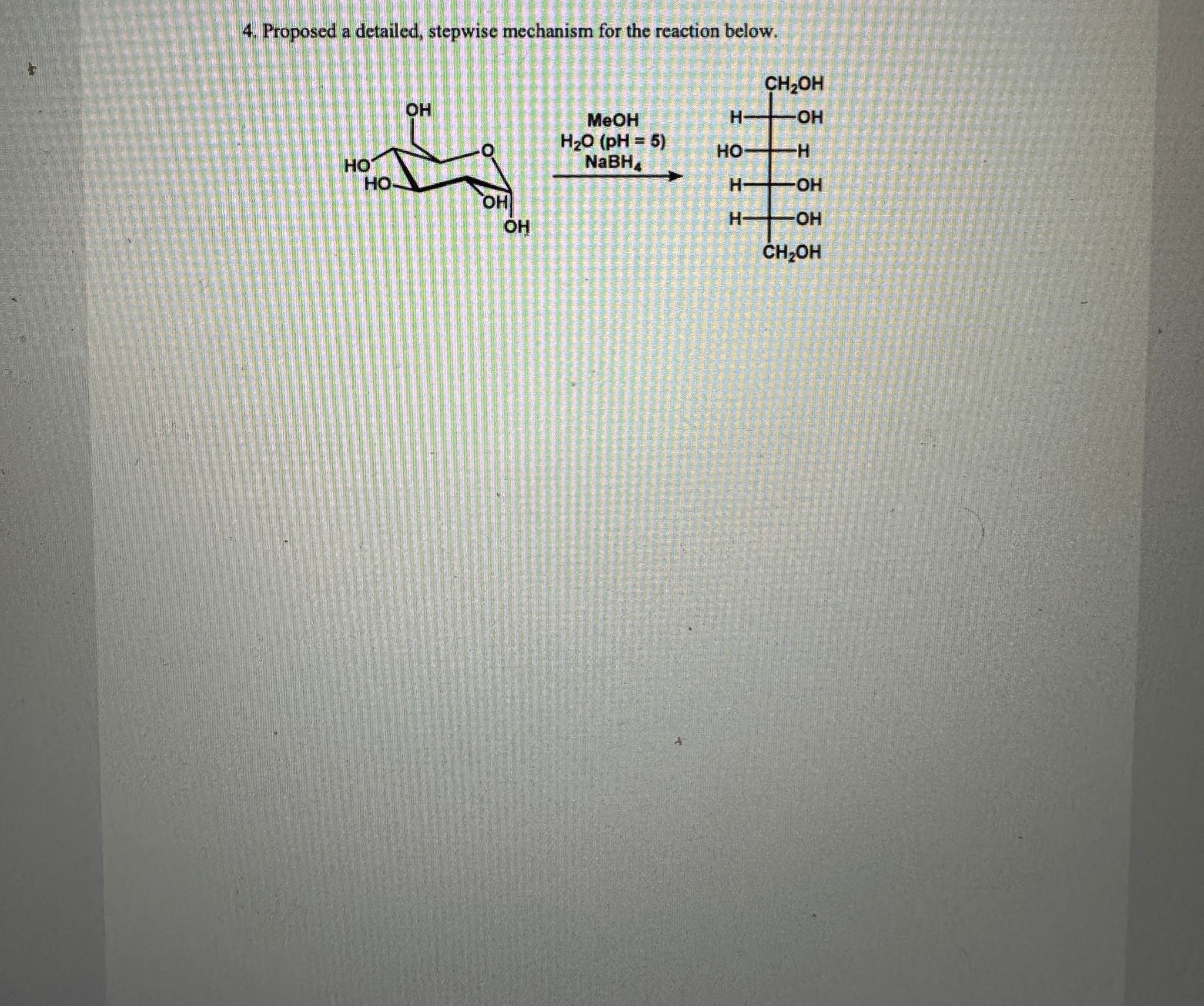 Solved Proposed a detailed, stepwise mechanism for the | Chegg.com