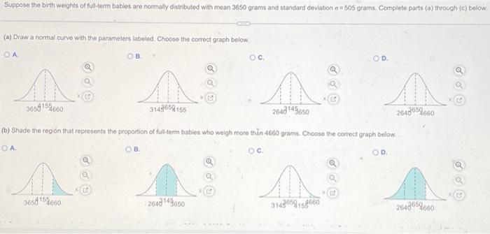 Solved (a) Draw a normal curve with the parameters labeled. | Chegg.com
