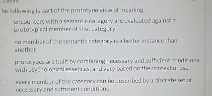 Solved The following is part of the prototype view of | Chegg.com
