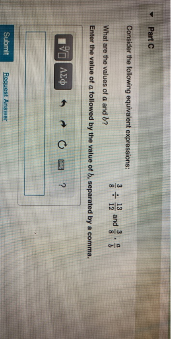 Solved Part C s| Consider the following equivalent | Chegg.com
