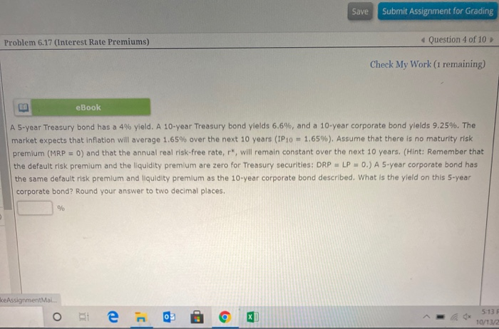 Solved Save Submit Assignment For Grading Problem 617 