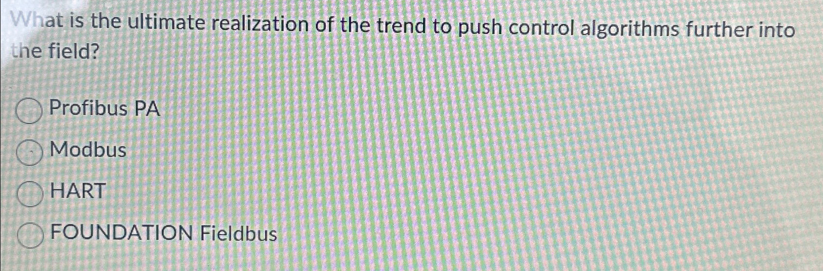 Solved What is the ultimate realization of the trend to push | Chegg.com