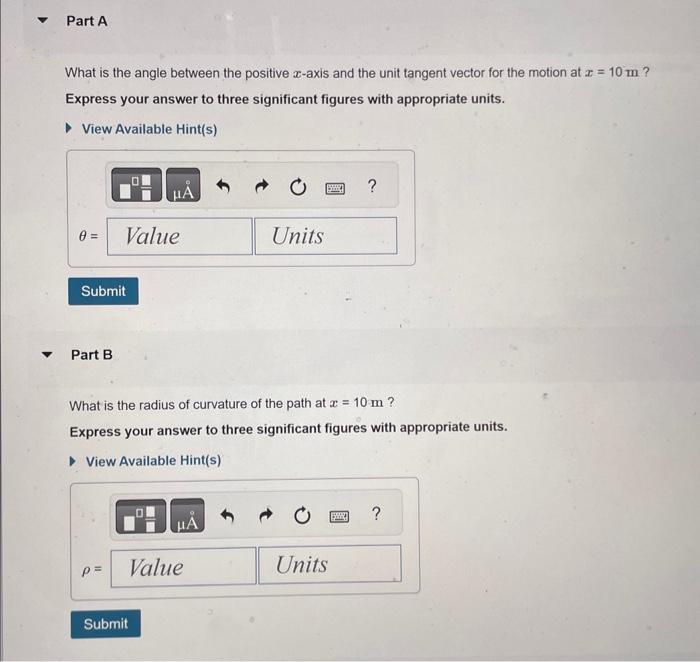 Solved Learning Goal: To calculate the normal and tangential | Chegg.com