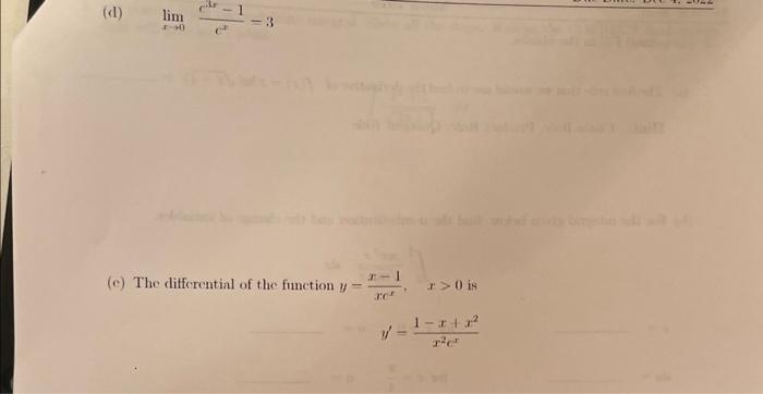Solved 1. (20 points) True or False. Justify all your | Chegg.com