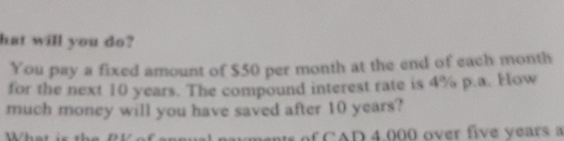 Solved that will you do? You pay a fixed amount of $50 per | Chegg.com