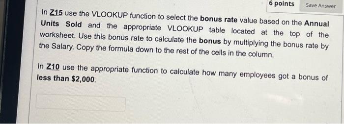 In cell U15: Use the appropriate nested functions: If | Chegg.com