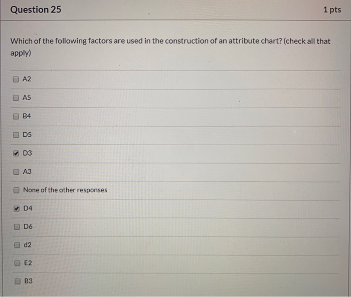 Solved Question 25 1 pts Which of the following factors are | Chegg.com
