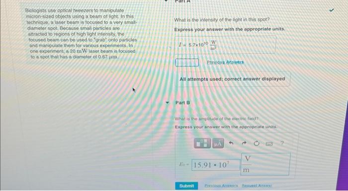 Solved part B only, already have recieved the wrong answer | Chegg.com
