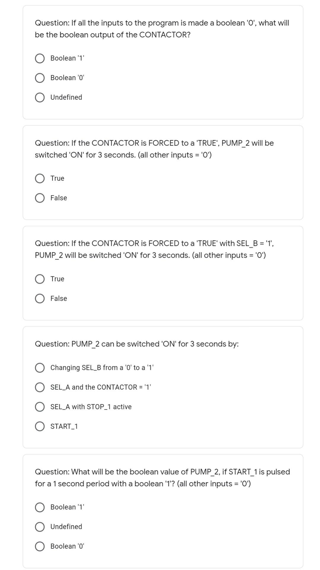 Solved Implement The Following Cfc Plc Program In Codesys