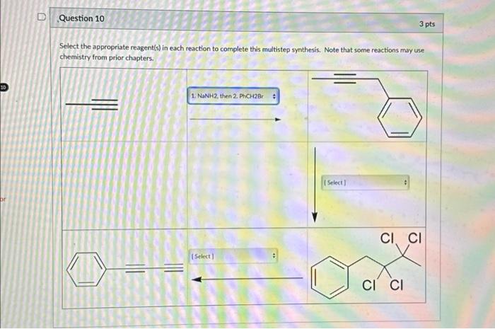 Solved the appropriate reagent(s) in each reaction to | Chegg.com