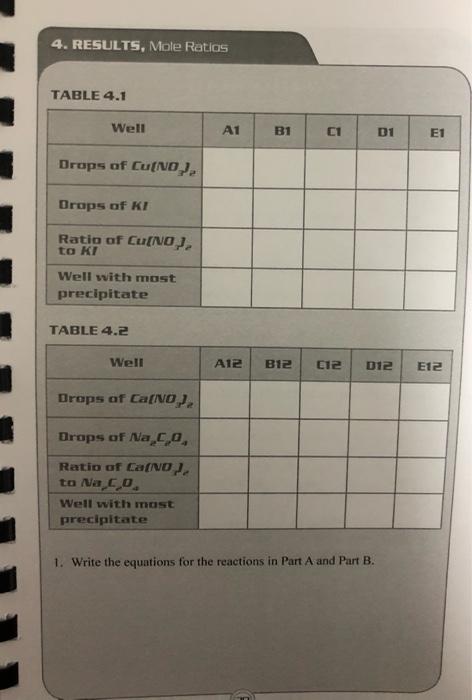 Solved i need help filling the table based on the | Chegg.com