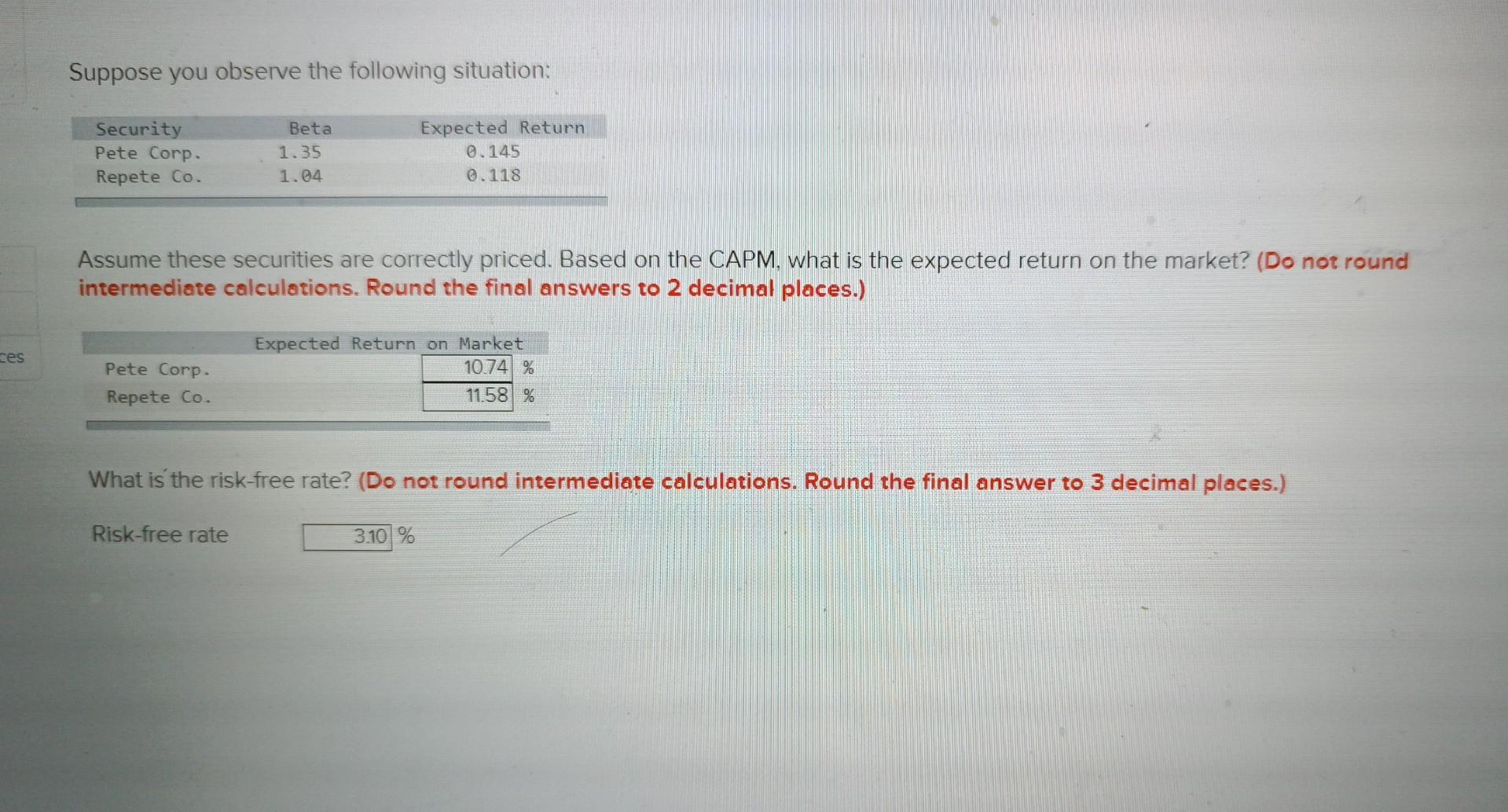 Solved Suppose you observe the following situation: Assume | Chegg.com
