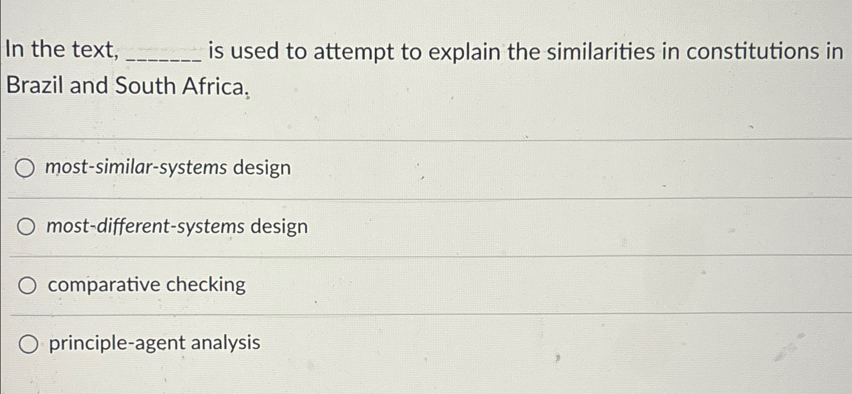 Solved In the text, is used to attempt to explain the | Chegg.com