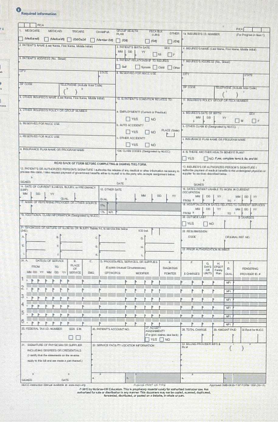 !Required informationMedicare RA AnalysisWhen a | Chegg.com