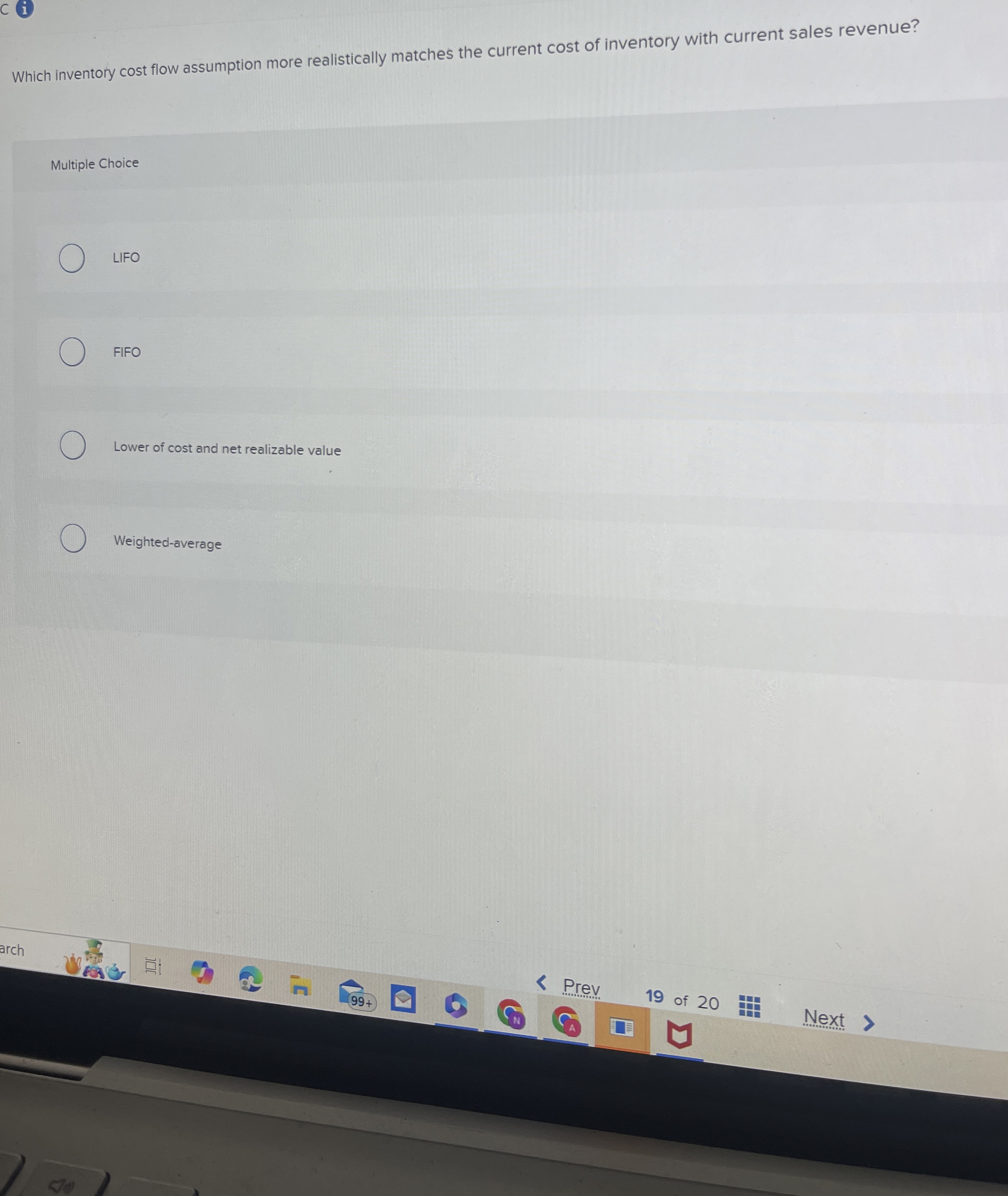 Solved Which inventory cost flow assumption more | Chegg.com