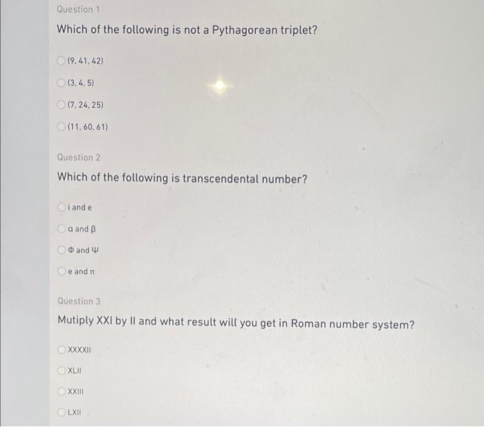 Solved Question 1 Which of the following is not a | Chegg.com