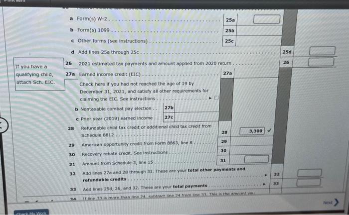 Comprehenslve Problem 1 - Part 1: Taxpayer | Chegg.com