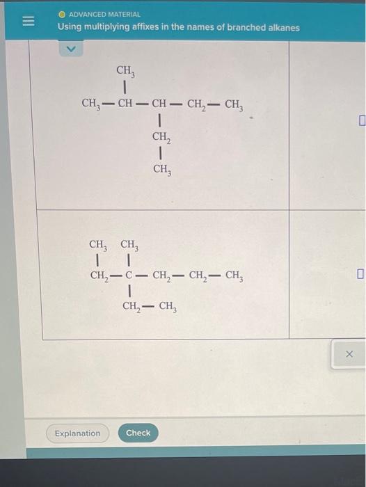 Solved ADVANCED MATERIAL Using multiplying affixes in the | Chegg.com