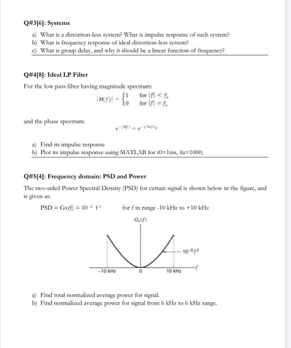 Solved Q#1[4]: Unit Impulse: Use sampling property of unit | Chegg.com
